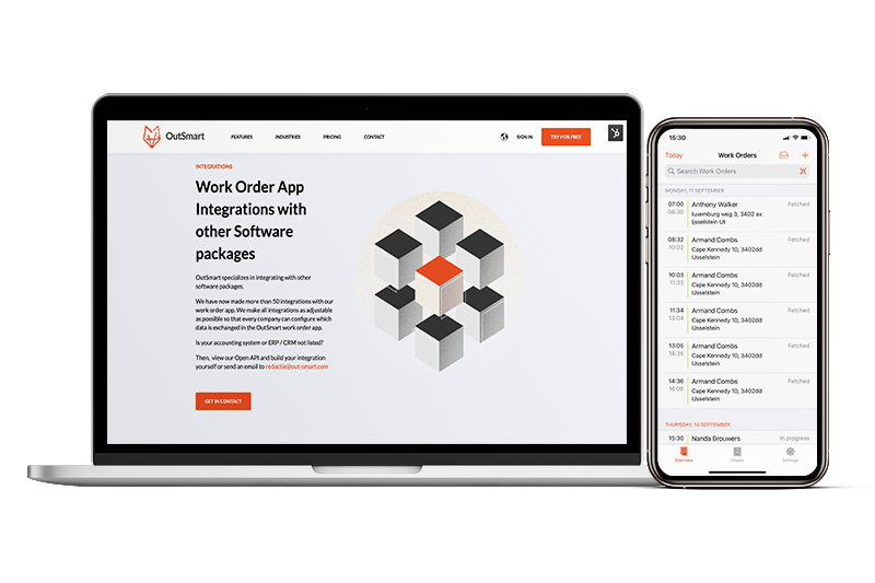 OutSmart - Field Service Management Software - Paperless, easy to setup